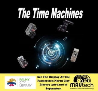 Palmerston North City Library | MAVtech Display of Cameras