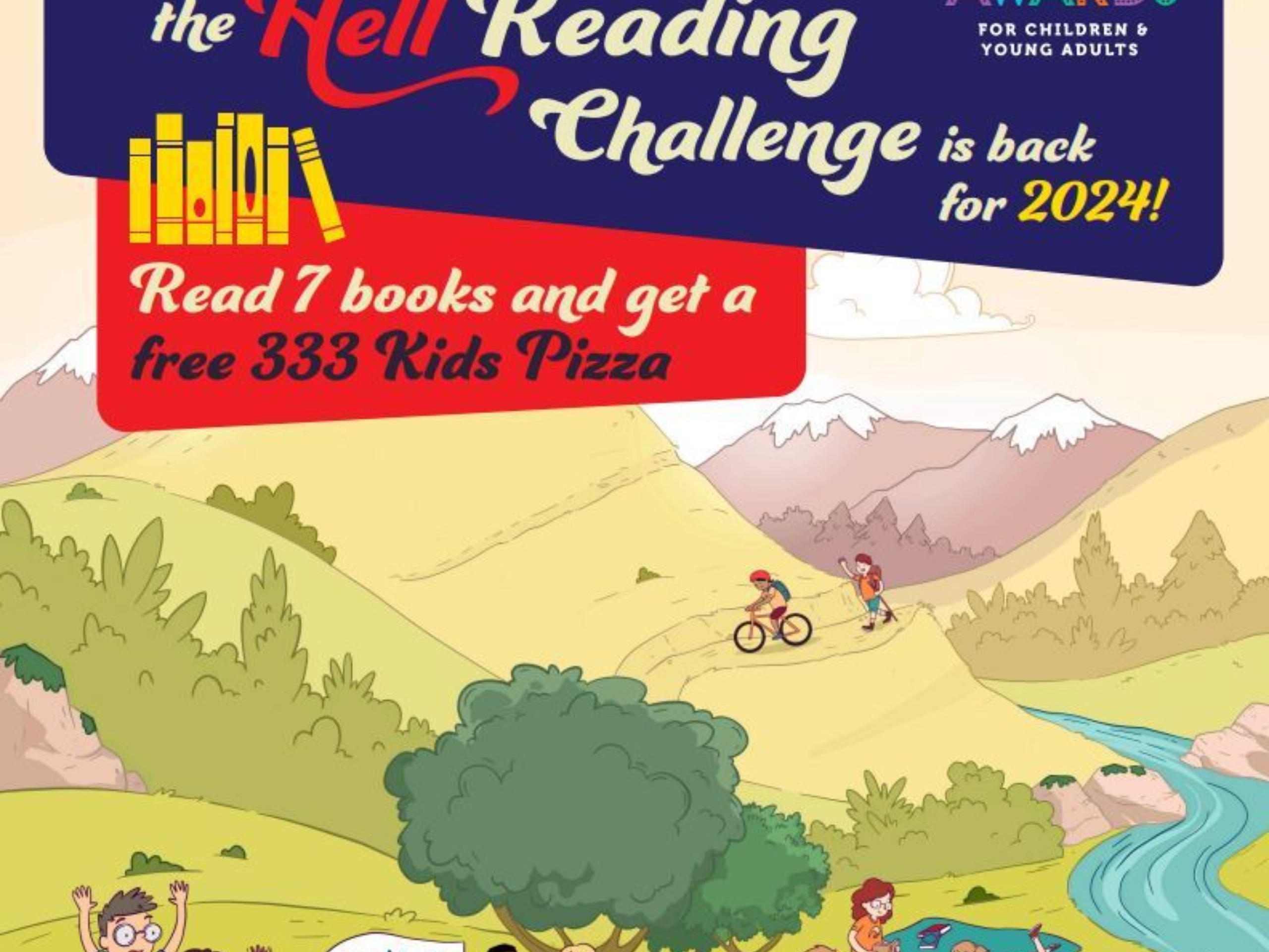 Palmerston North City Library | Hell Reading Challenge 2024