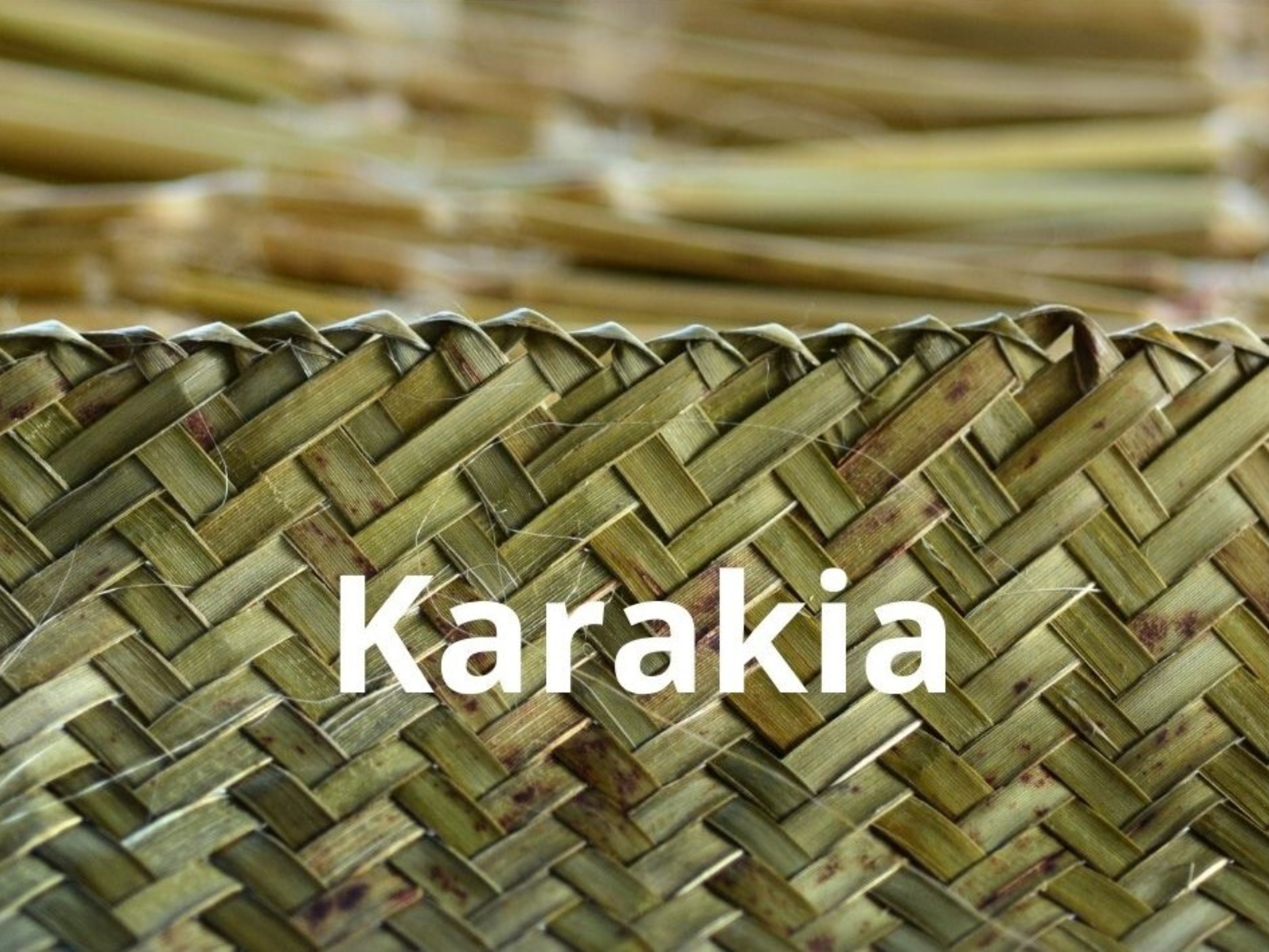 Palmerston North City Library | What is a karakia?