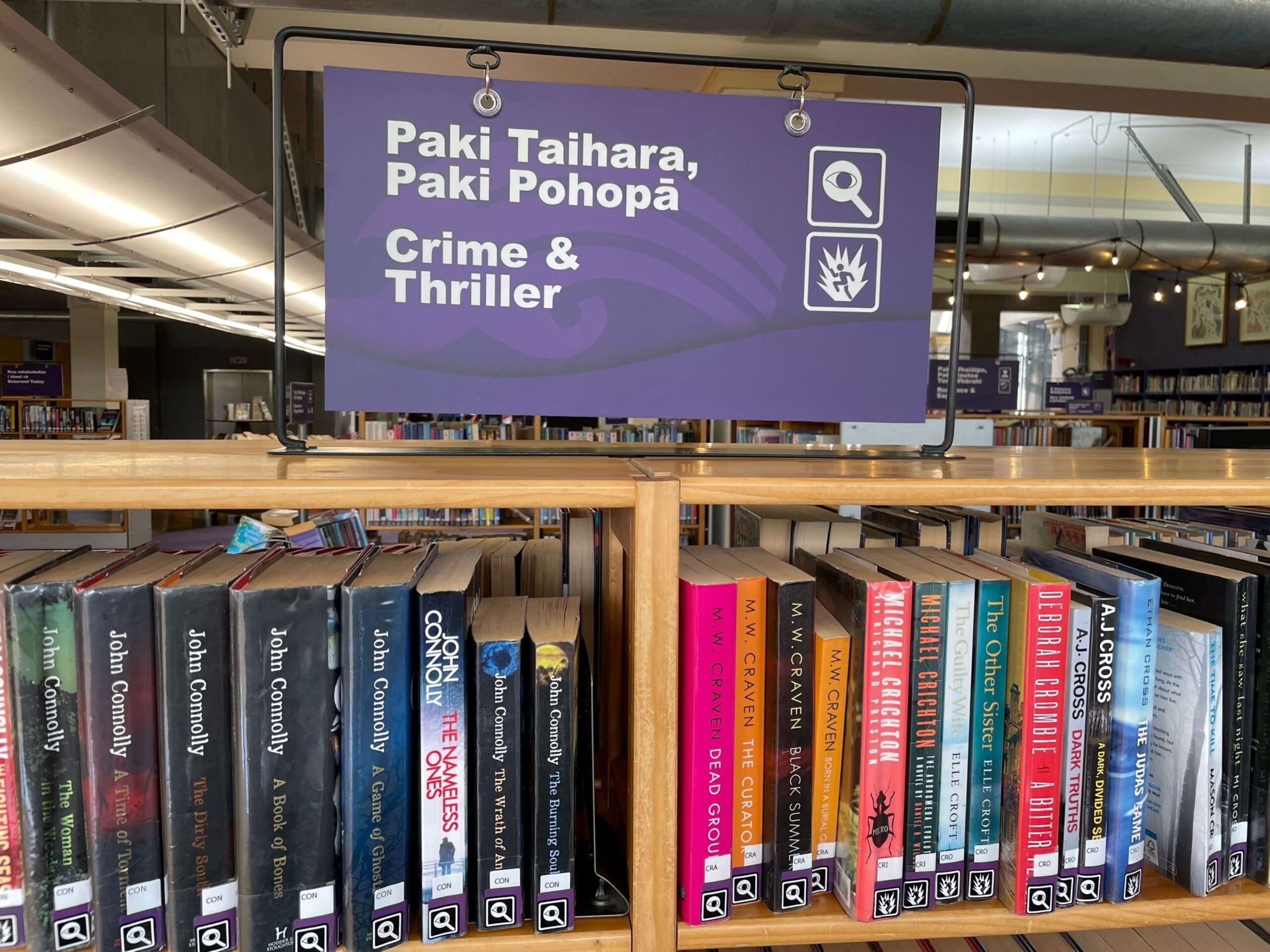 Palmerston North City Library | Crime and Thrillers are interfiled