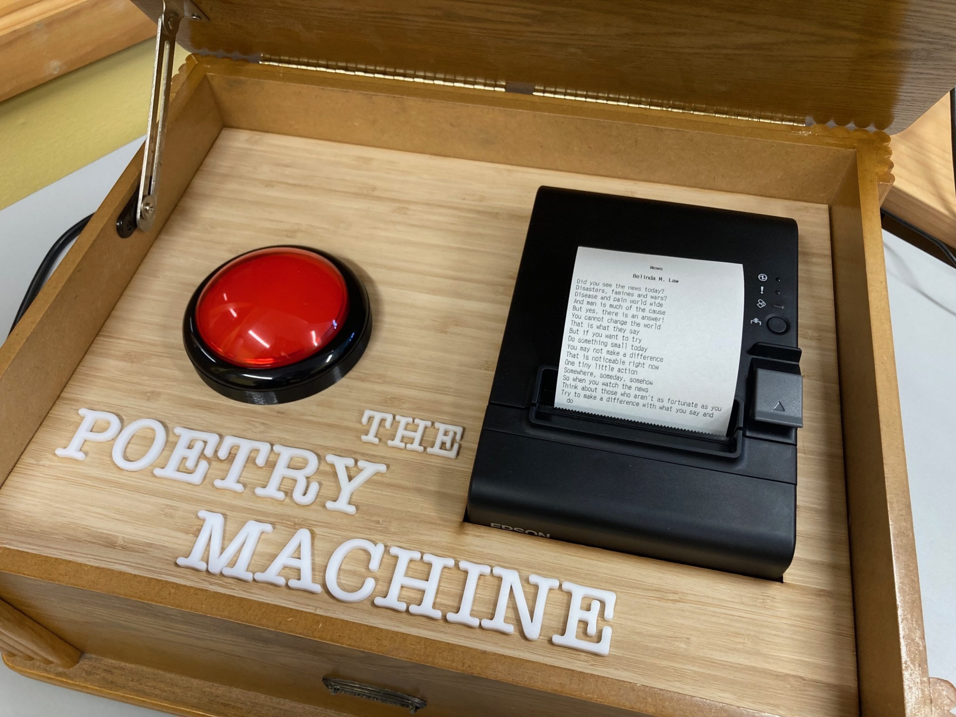 Palmerston North City Library | Random Poetry Generator!